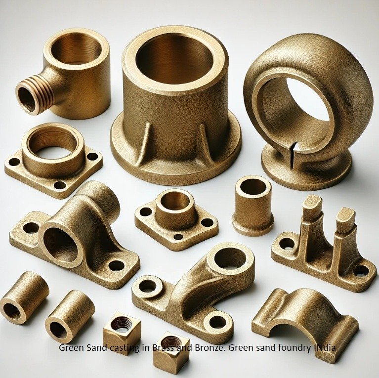 Bronze Sand Casting Green Sand casting - Brass Neutral Links India