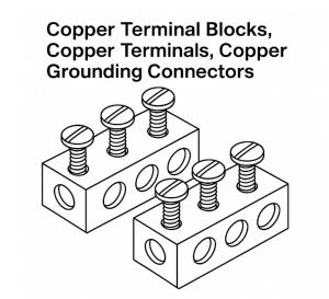 Copper Terminal Blocks, Copper Grounding Blocks, Copper Grounding ...